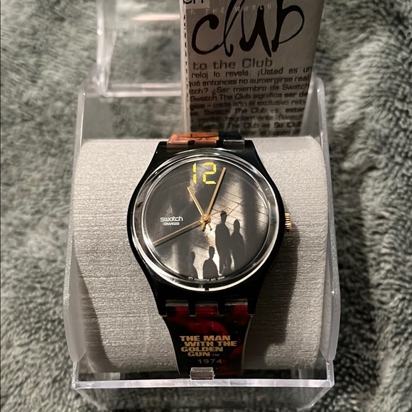 Swatch | Accessories | Swatch Original Gent Quartz Watch X James Bond ...